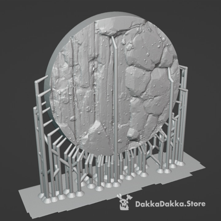 Decorative bases "Ruins" Set by DakkaDakka Store | Download free STL ...