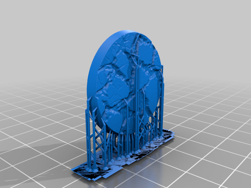 Decorative bases "Flat Stone" Set by DakkaDakka Store | Download free ...