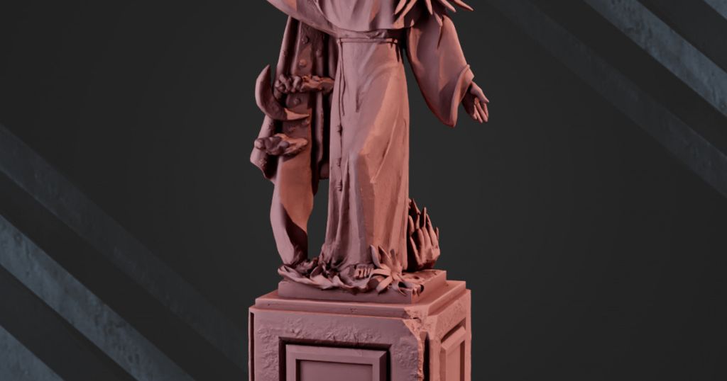 Gothic Statue by DakkaDakka Store | Download free STL model ...