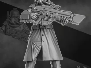 Warhammer figure painting handle by DarkDuck Darkus | Download free STL ...