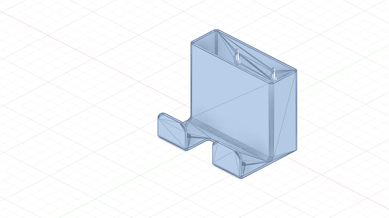 Cell phone Wall mount by Accorsi | Download free STL model | Printables.com