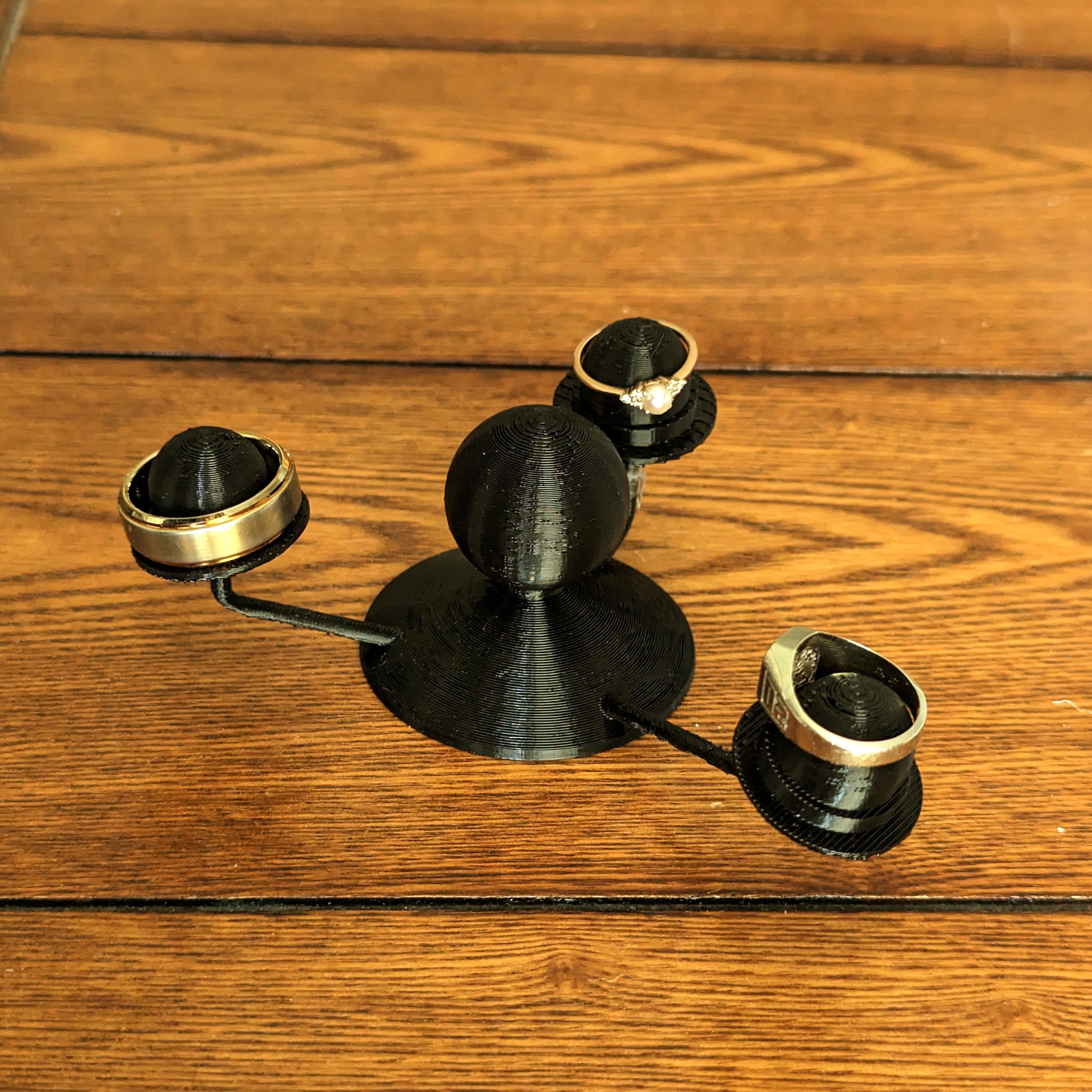 Planetary Ring Holder by steamtronics | Download free STL model ...