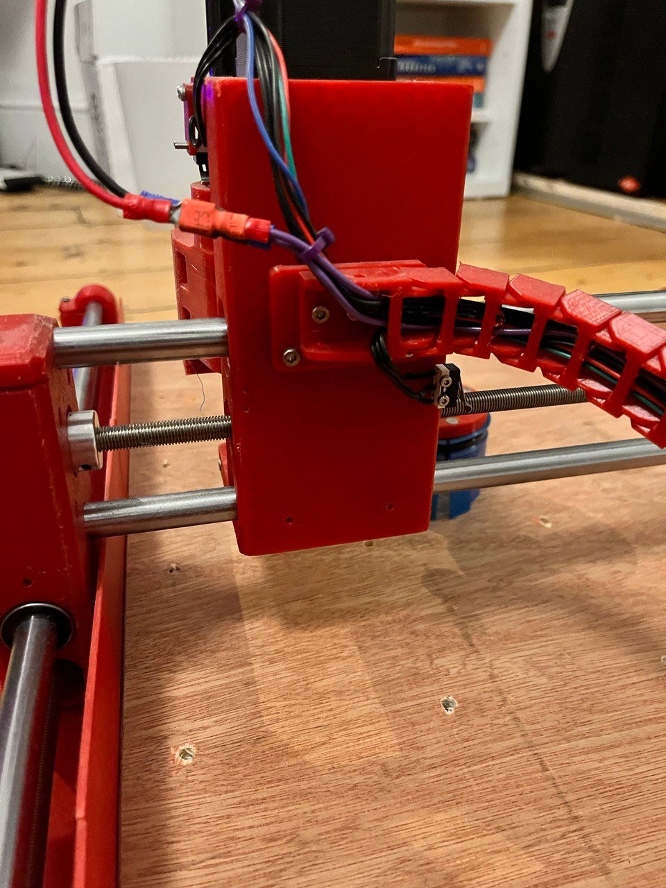 DIY Dremel CNC X Carriage Cable Chain Adapter by Scott Gibb | Download ...