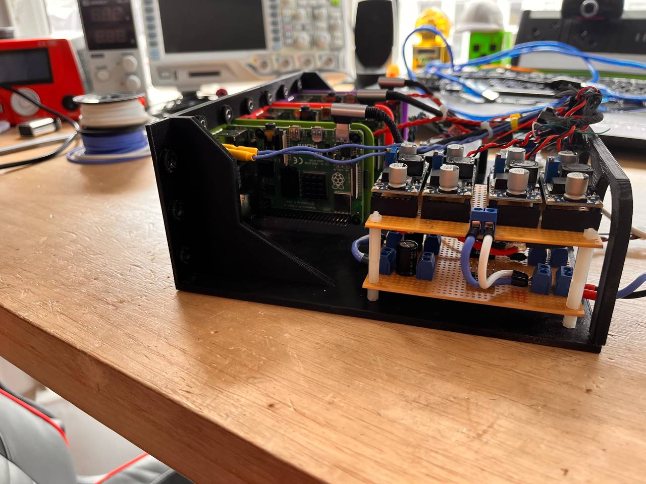 2U Power Management and Raspberry Pi Server Panel by Scott Gibb ...