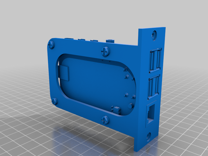 Raspberry Pi 4 Server Panel by Scott Gibb | Download free STL model ...
