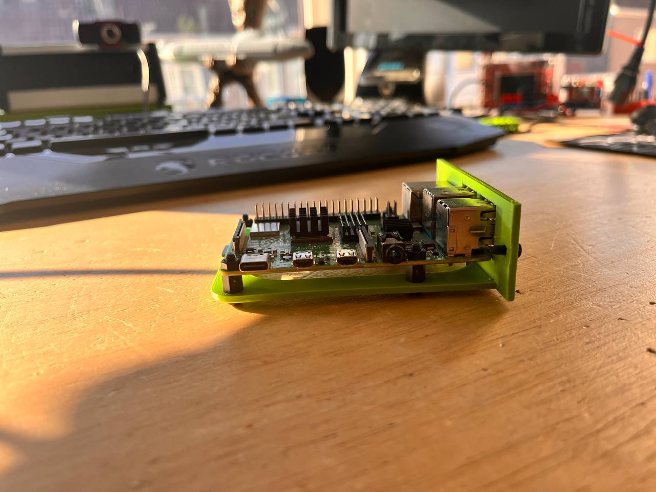 Raspberry Pi 4 Server Panel by Scott Gibb | Download free STL model ...