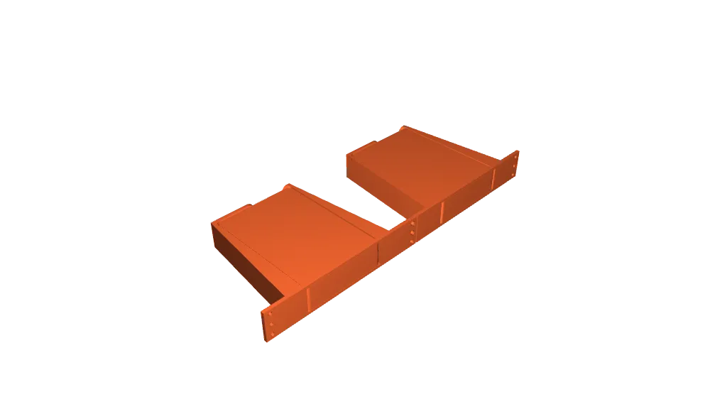 1U HDD Server Rack Panel by Scott Gibb | Download free STL model ...