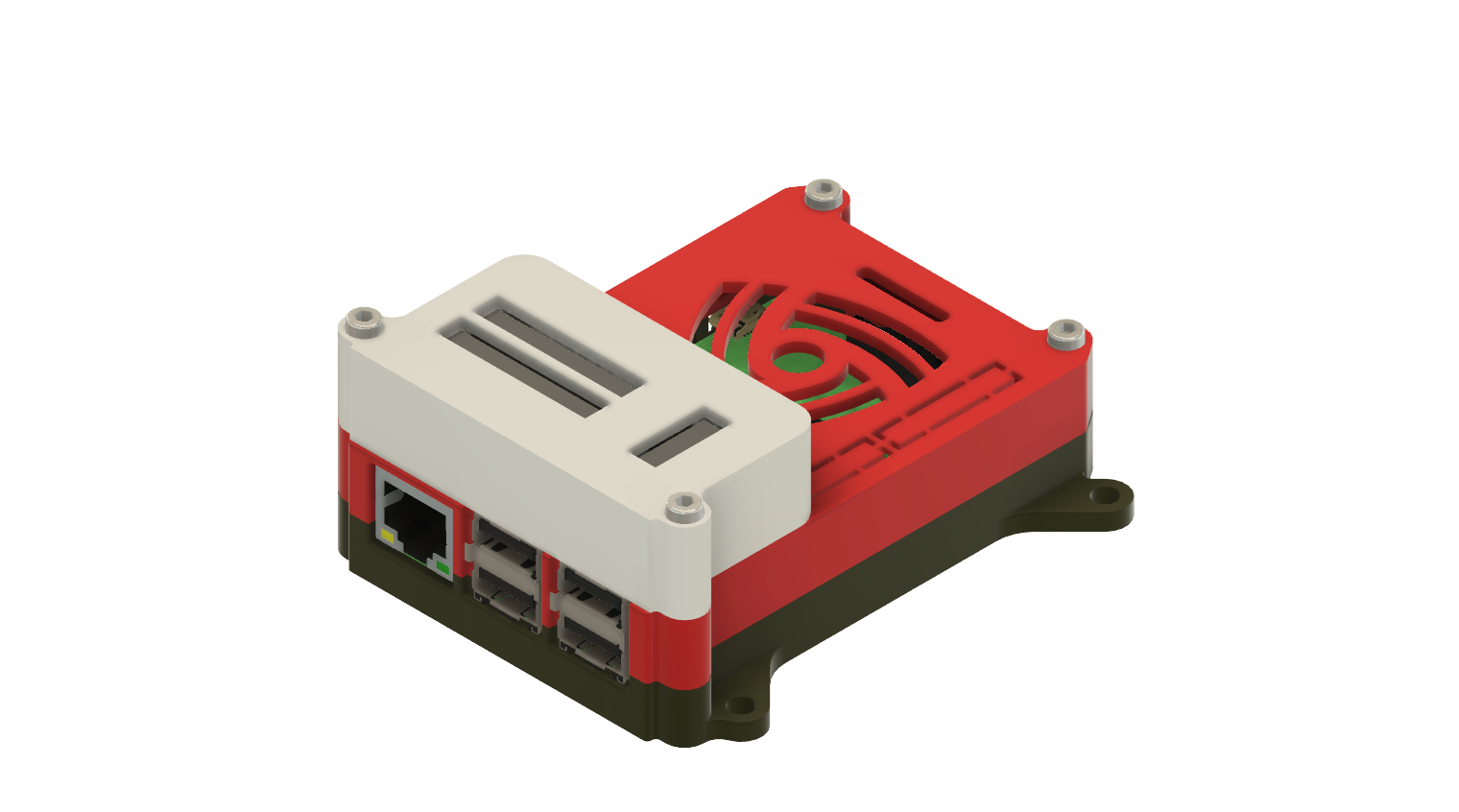 Raspberry Pi Power Splitter Case Add On By Scott Gibb Download Free