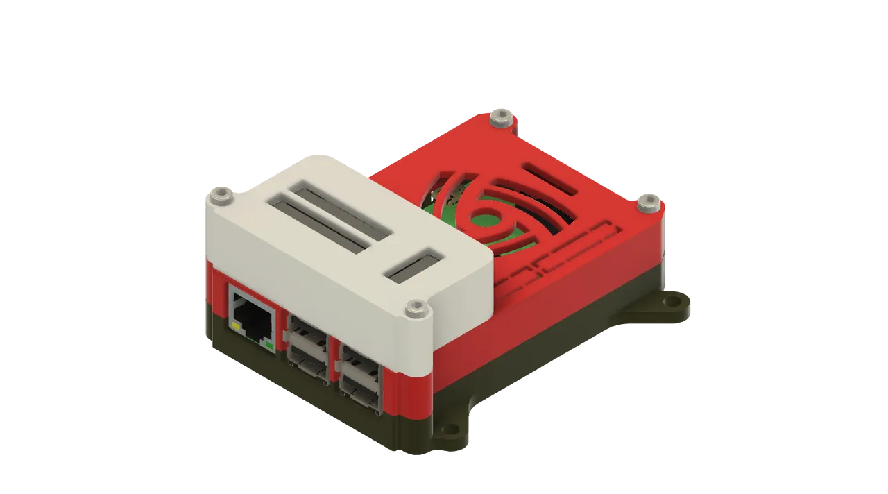 Raspberry Pi Power Splitter Case Add-on by Scott Gibb | Download free ...