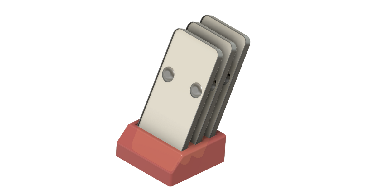 Wireless Remote Holder by Scott Gibb | Download free STL model ...