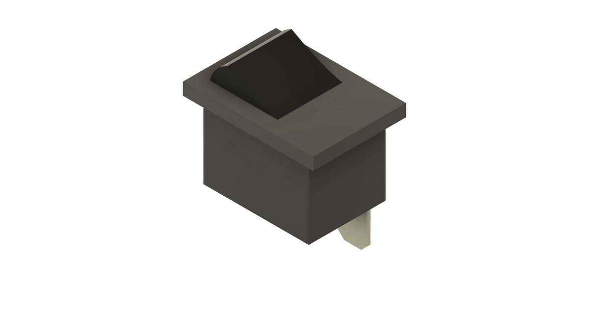 10A Rocker Switch by Scott Gibb | Download free STL model | Printables.com