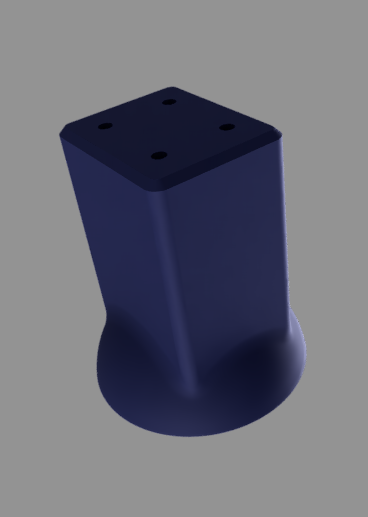 CR10 Tennis Ball Feet - 80mm tall - Remix by Tarex | Download free STL ...