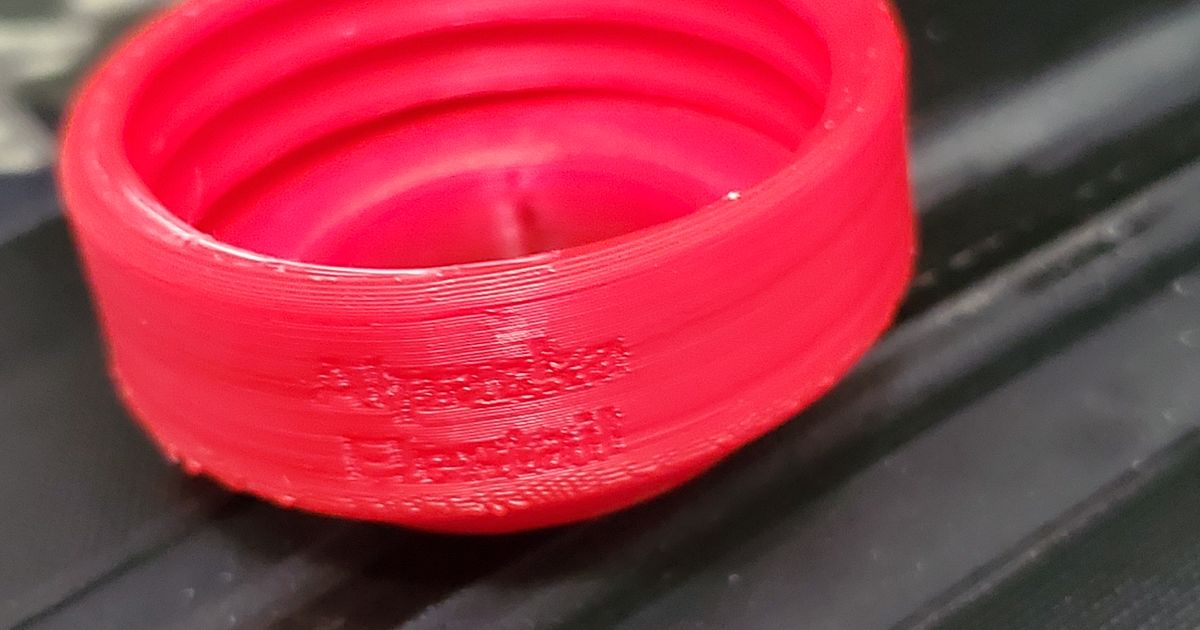 Alpacka Flextail Threaded Adapter by Rugged | Download free STL model ...