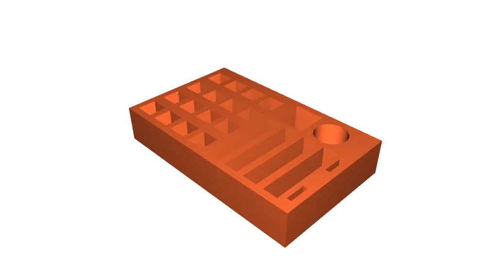 Snapmaker Wood Bit Organizer by Rugged | Download free STL model ...