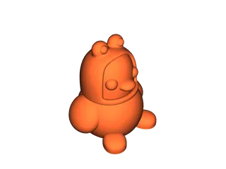 Cute Frog Duck Multi Color by SmileyPrinter | Download free STL model ...