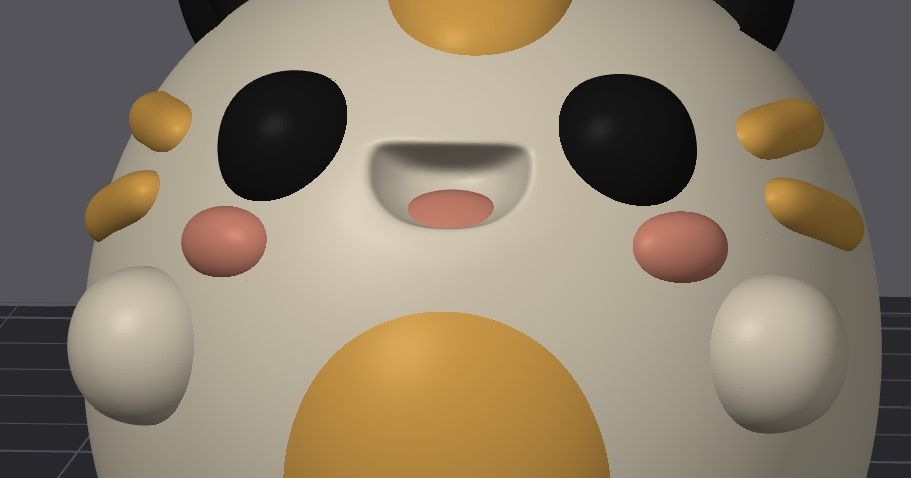Cute Meowth Multi Color by SmileyPrinter | Download free STL model ...