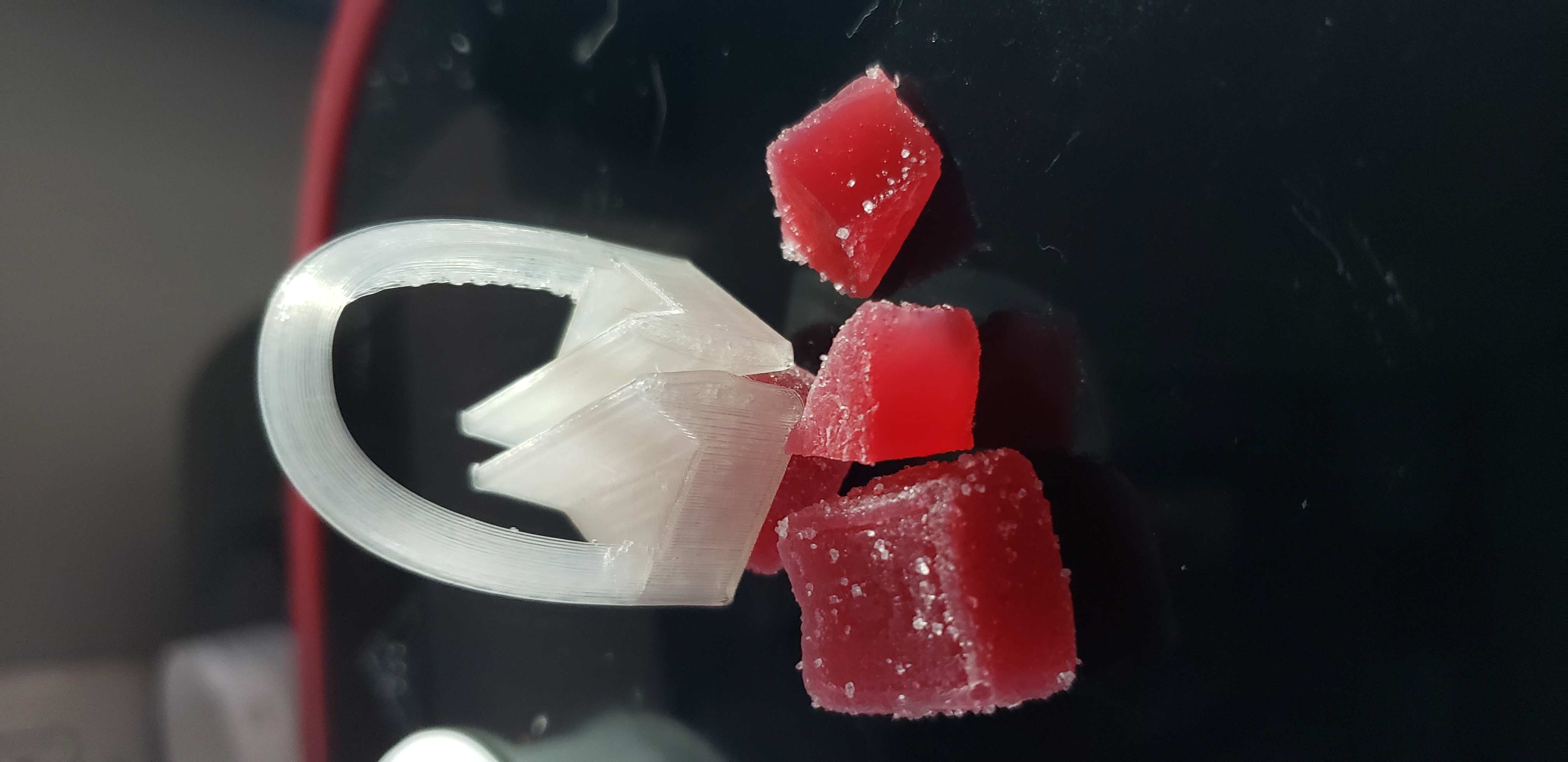 Square Gummy Cutting guide by Linkr | Download free STL model ...