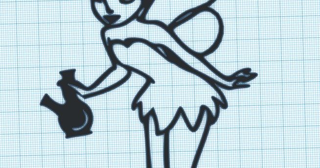 THE BONG FAIRY - WALL ART by Ogama Industries | Download free STL model ...