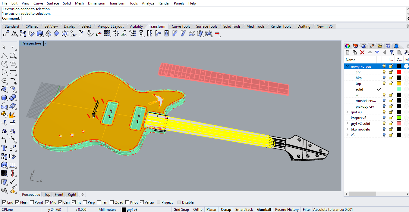 Guitar mk3 by Łukasz Szubart | Download free STL model | Printables.com