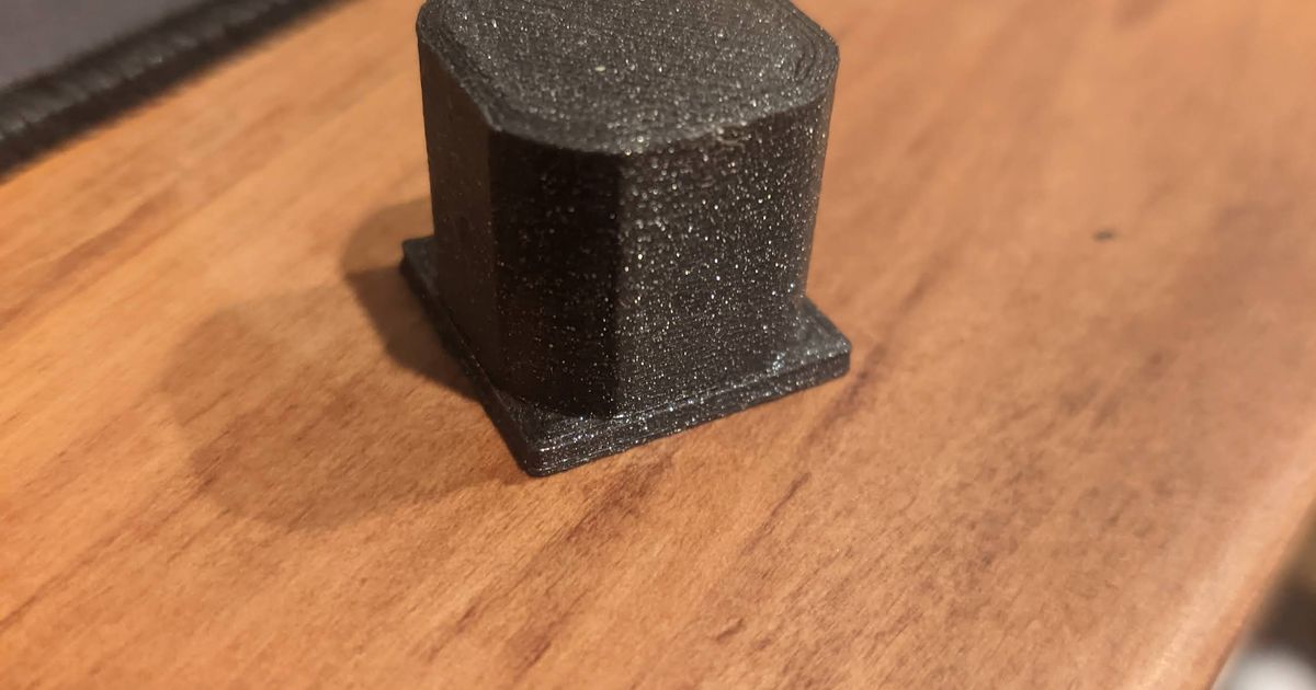 20x20 square profile cap by omri hadar | Download free STL model ...