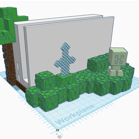 Minecraft Switch Dock (Version 3) by Benjamin Story | Download free STL ...