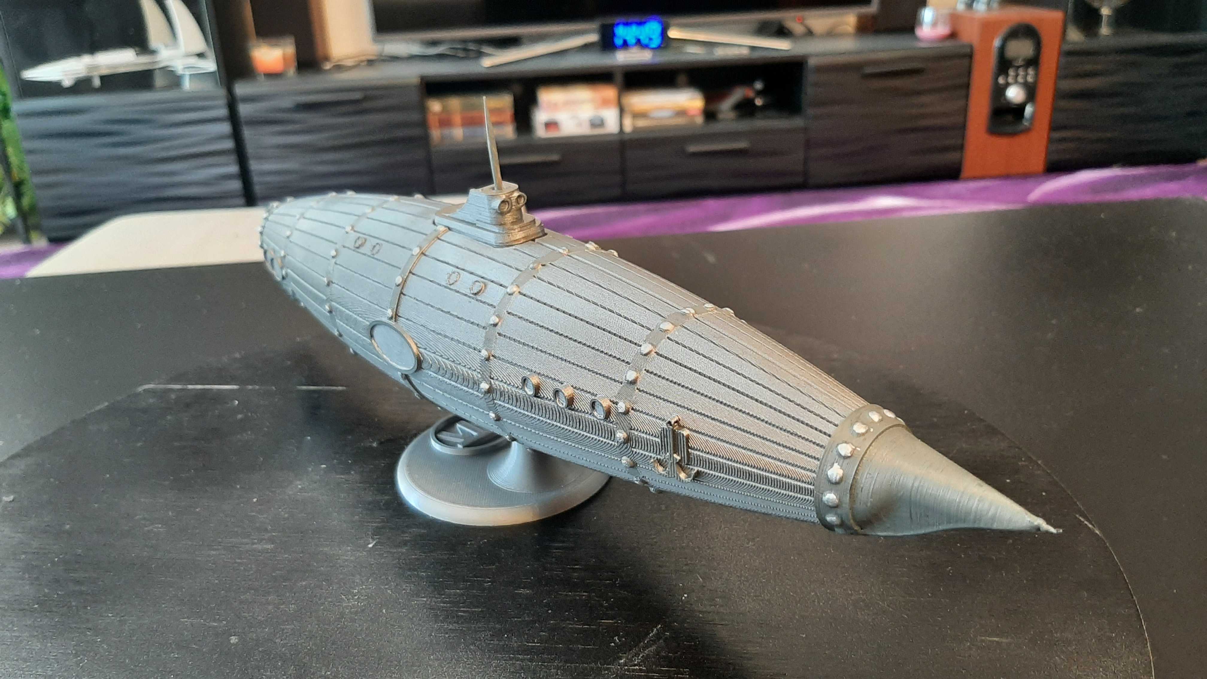 Pirate Submarine - Verne, Zeman por Martin | Descargar modelo STL ...