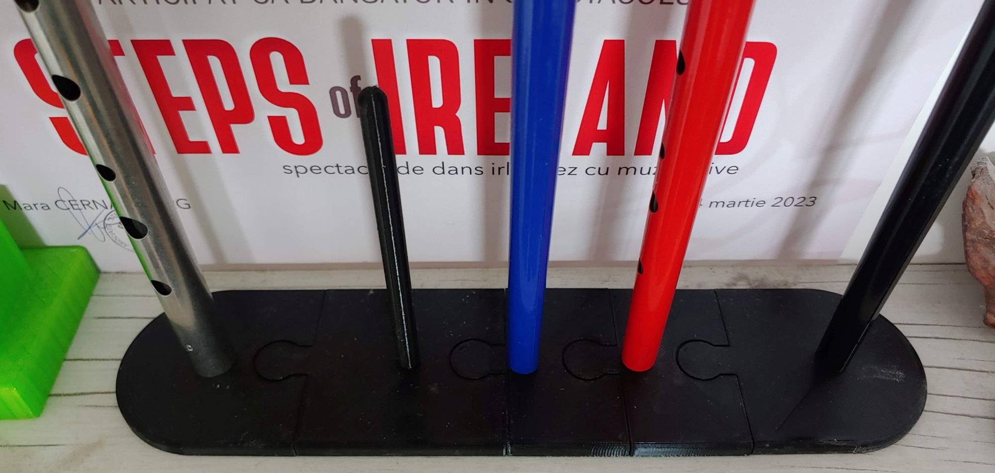 Modular tin whistle / recorder stand by Sorin V | Download free STL ...