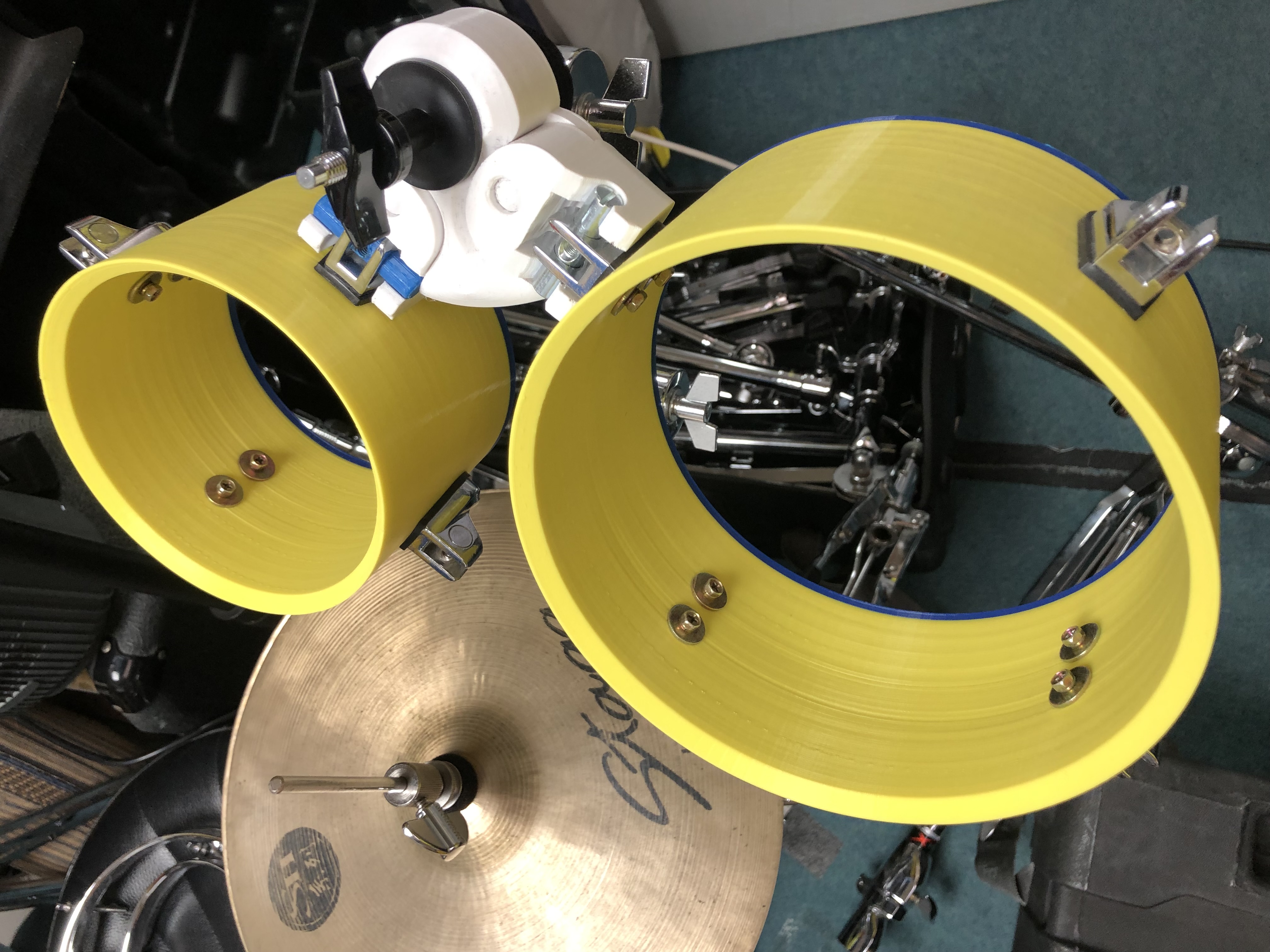 3d Drums: 6" + 8" Concert-Toms by Oliver3Deeg | Download free STL model ...