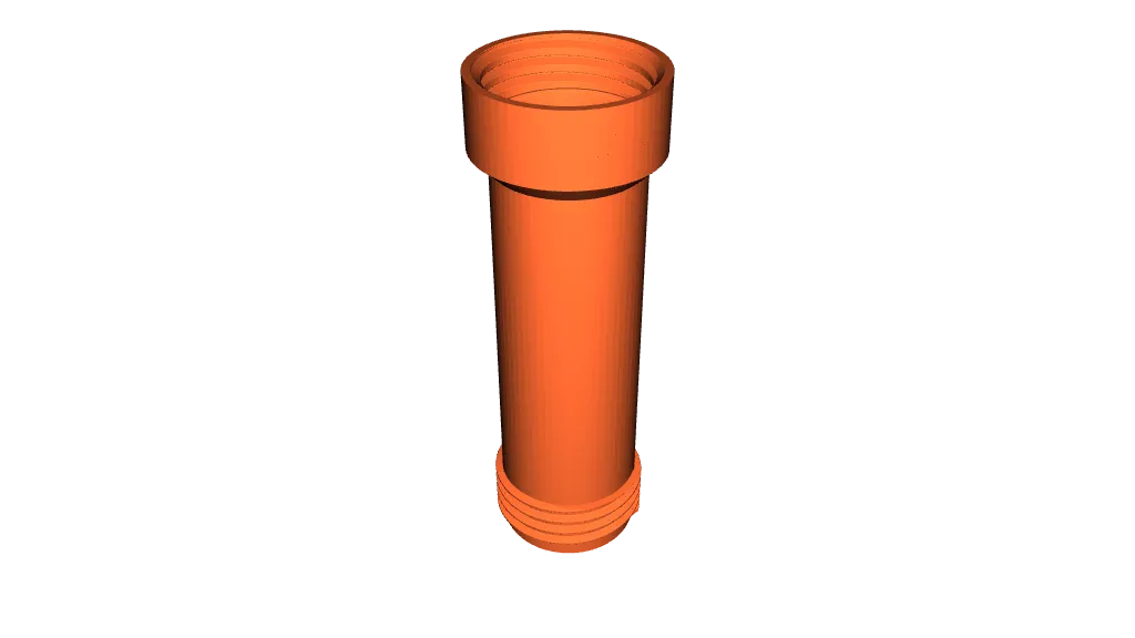 IBC Extension 160mm S60x6 by Voltex | Download free STL model ...