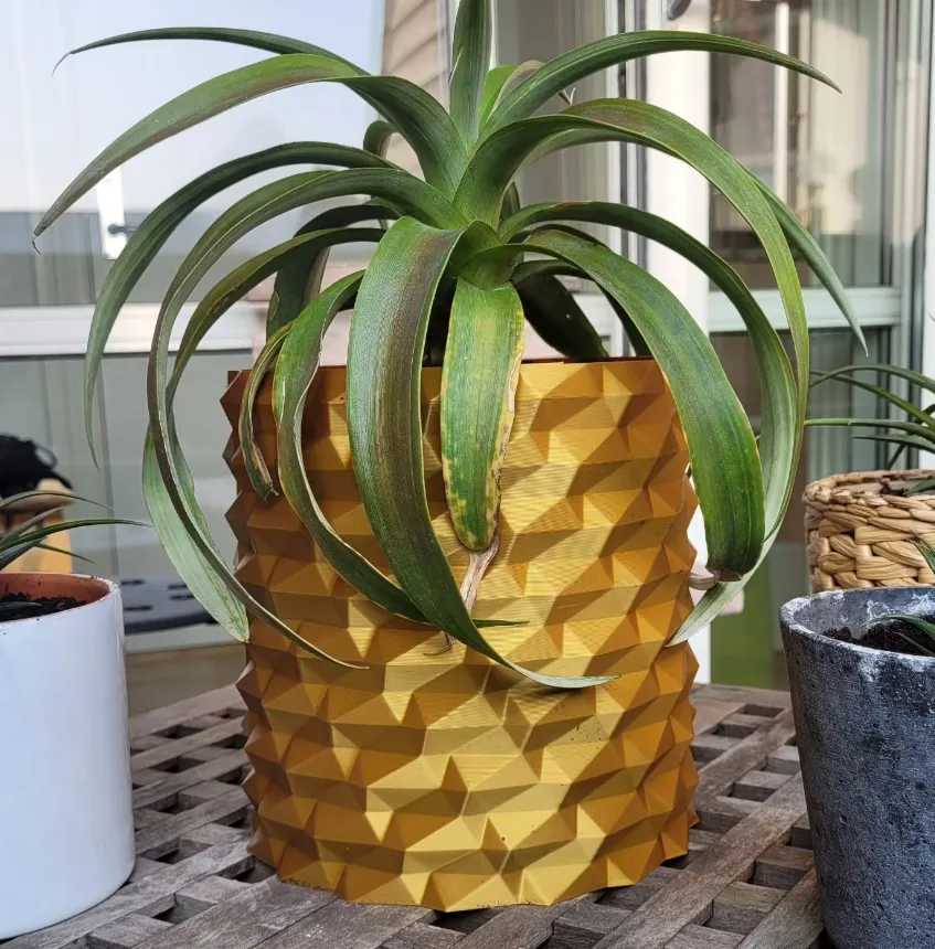 Ananas pot by Jacob Laage Kragh | Download free STL model | Printables.com