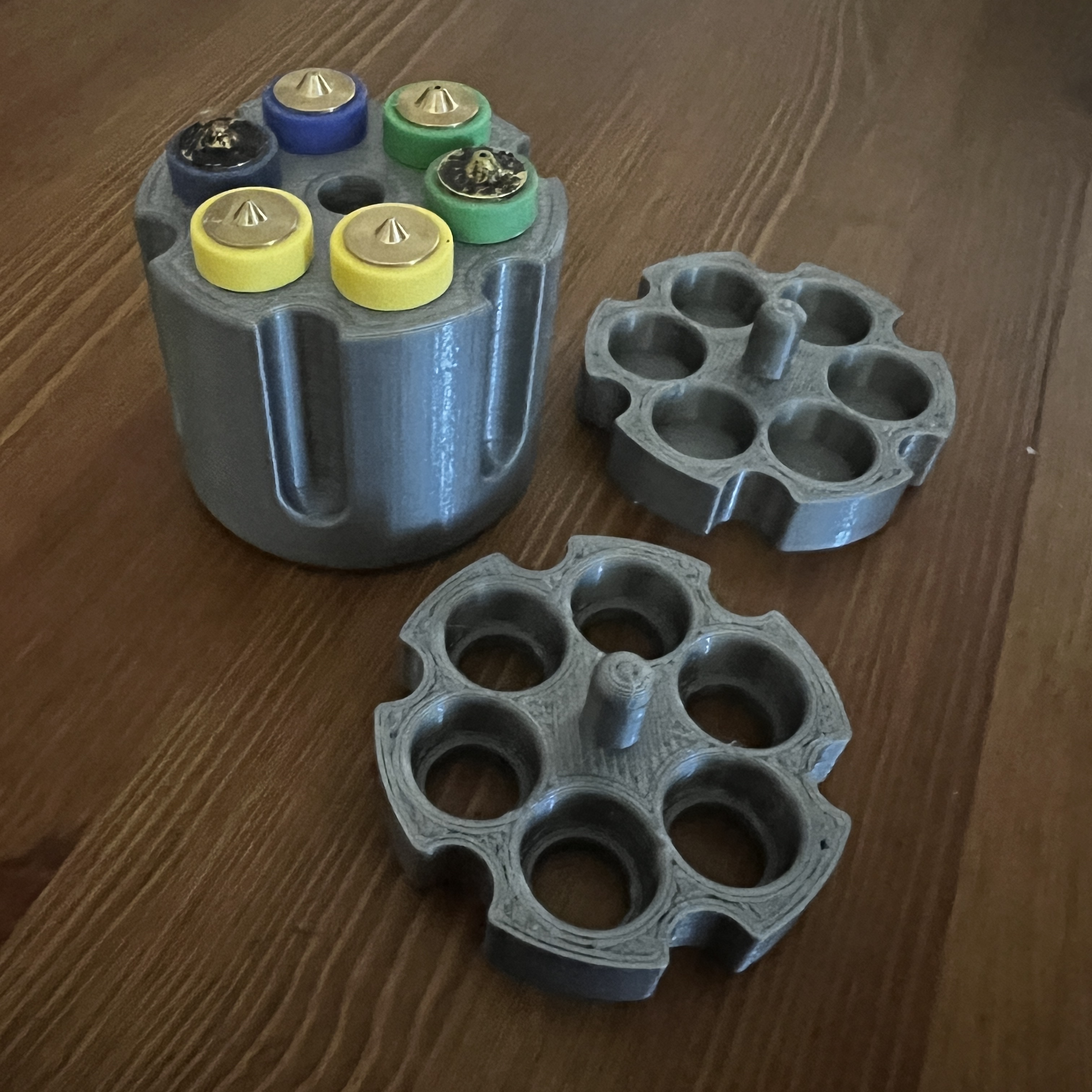 Revo Nozzle Storage Pistol Cylinder by Joe3D | Download free STL model ...