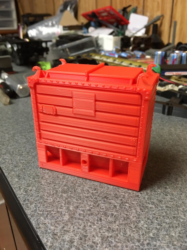 G Scale Bulk Container for Gondola by Randy Mower | Download free STL ...