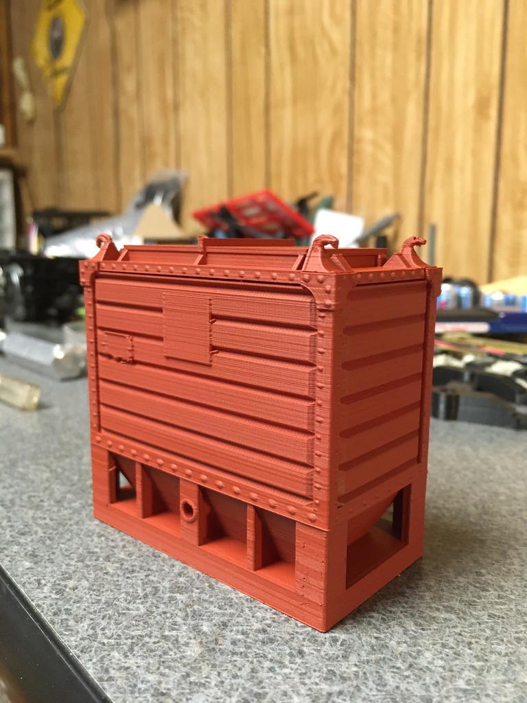 G Scale Bulk Container for Gondola by Randy Mower | Download free STL ...