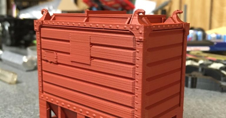G Scale Bulk Container for Gondola by Randy Mower | Download free STL ...