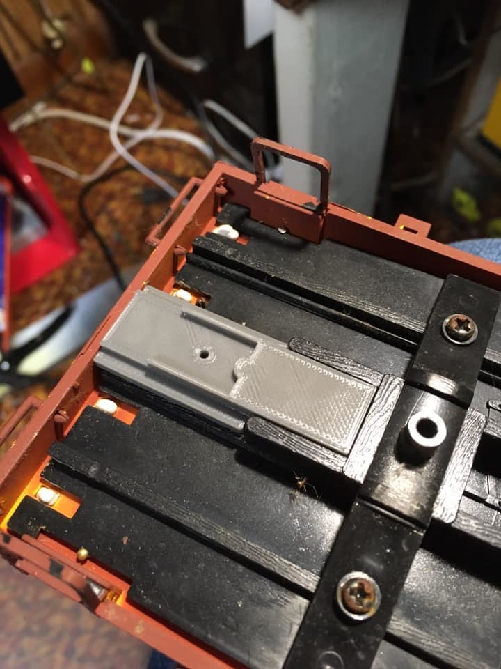 Coupler mount for Bachmann Flat by Randy Mower | Download free STL ...