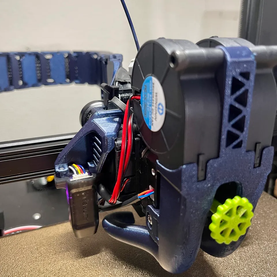 X45 Sprite CR Touch Probe Zero Y-Offset Mount by BakeJake | Download ...