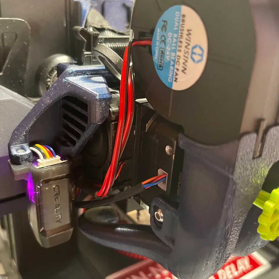 X45 Sprite CR Touch Probe Zero Y-Offset Mount by BakeJake | Download ...