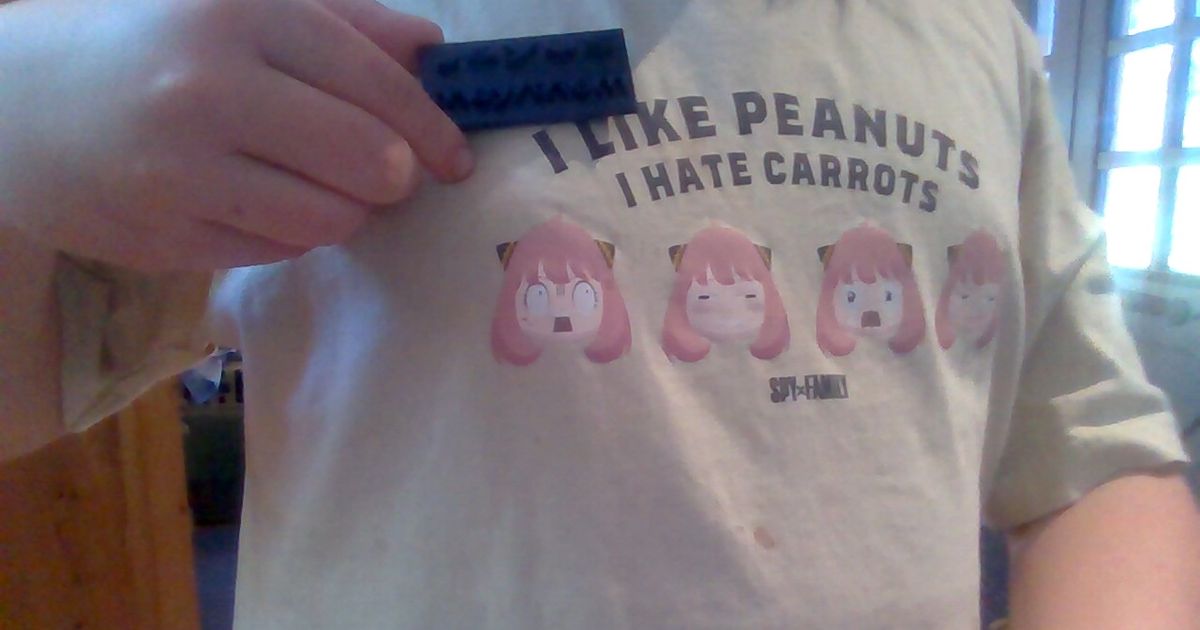 they/them pronoun/name pin by Vortex1 Makes Fun | Download free STL model | Printables.com