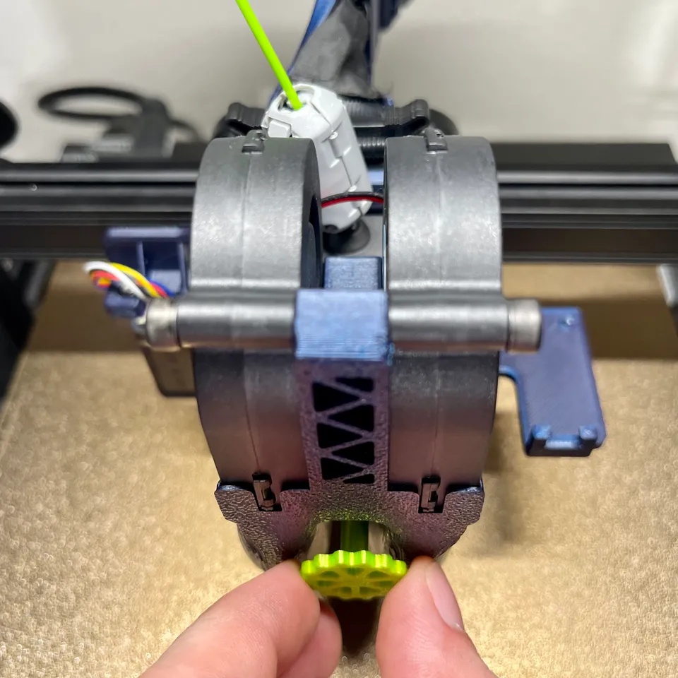 Ender-3 S1/Pro/+ Sorkin/Mkloberg "Taurus Cooling Duct" Extruder Knob ...