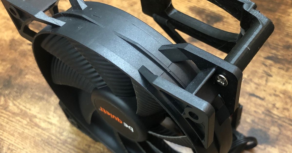 120mm fan mount for certain soft lights by BoilingLeadBath | Download ...