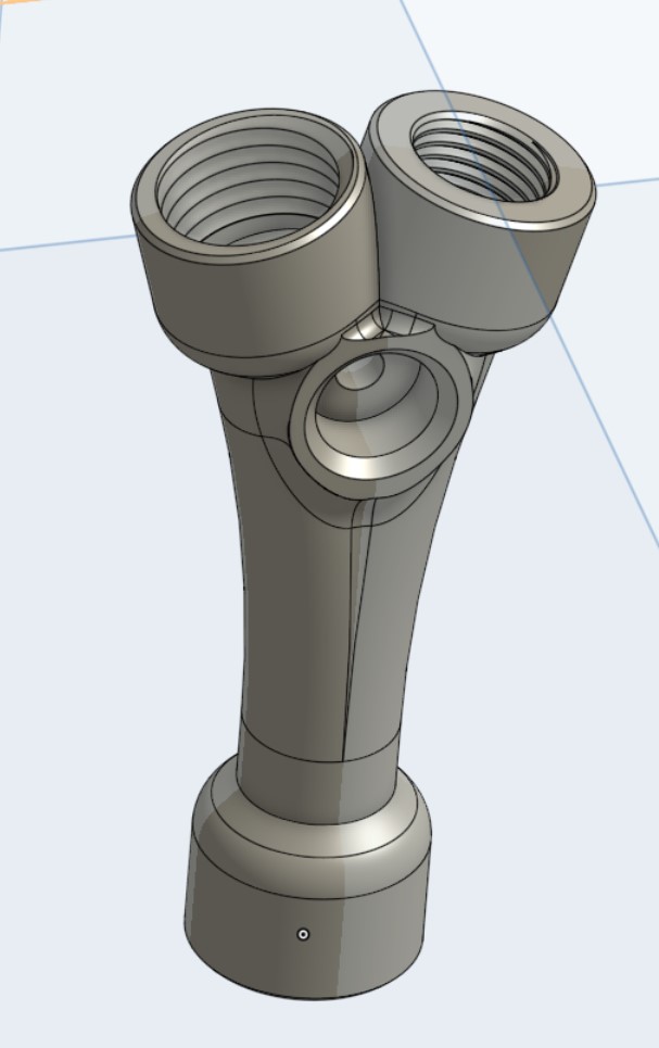 Y-Splitter using PushFit for M10x1 and 1/2x18 by bogdankecman ...