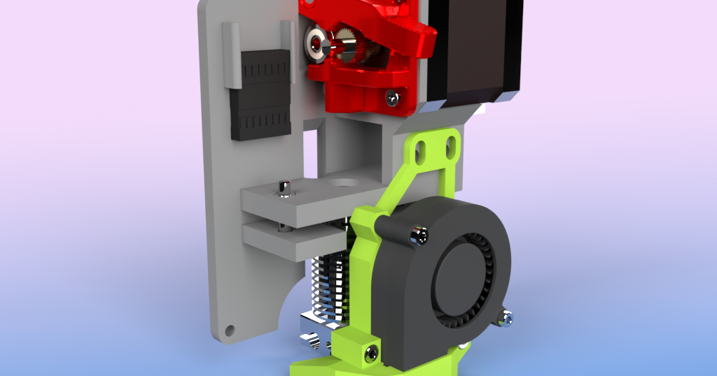 TAZ 5 1.75mm Conversion Using e3d v6 by Bryan Gratz | Download free STL ...