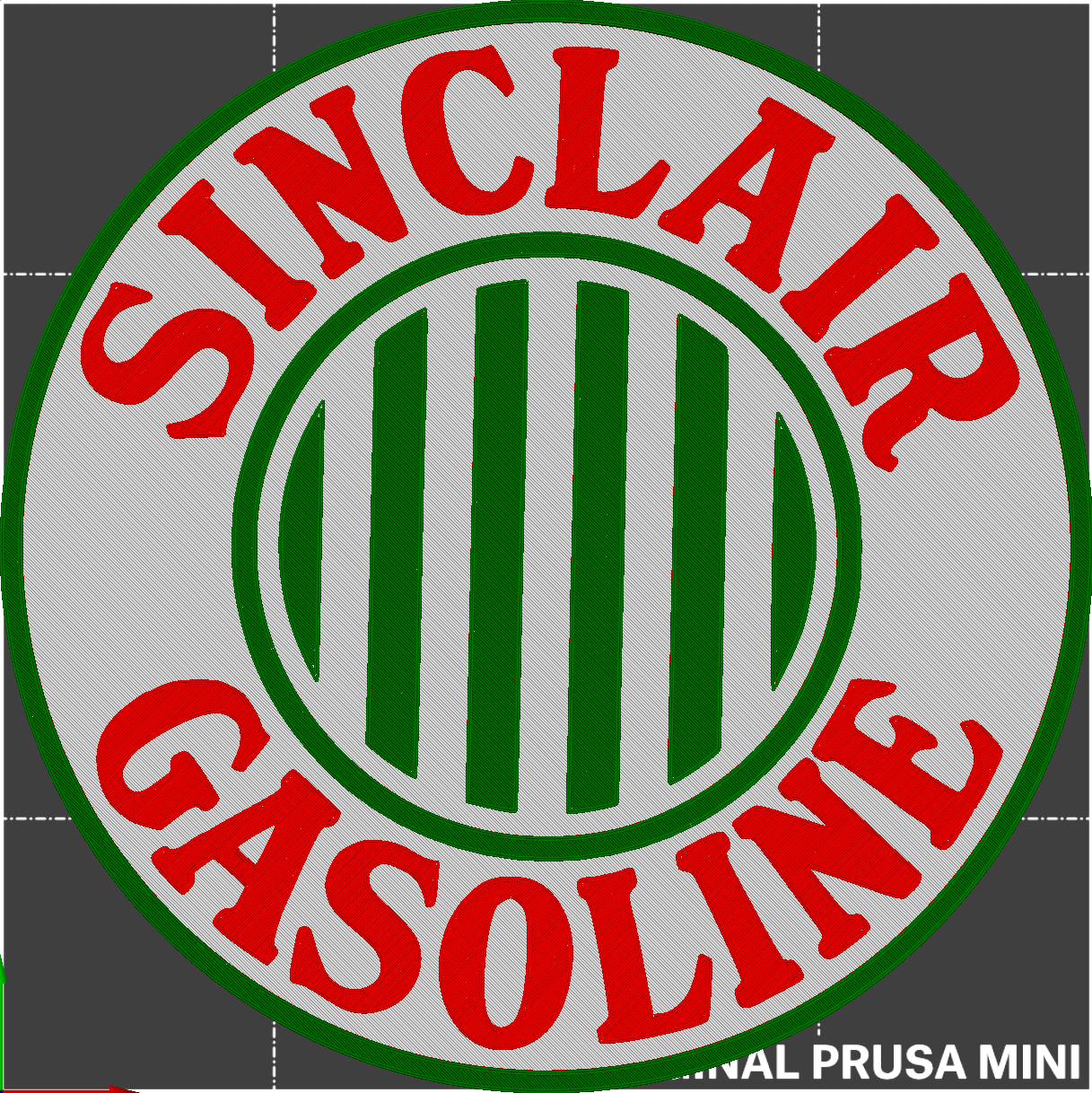 Vintage Sinclair Gasoline Sign 3 Colors by Triple G Workshop | Download ...