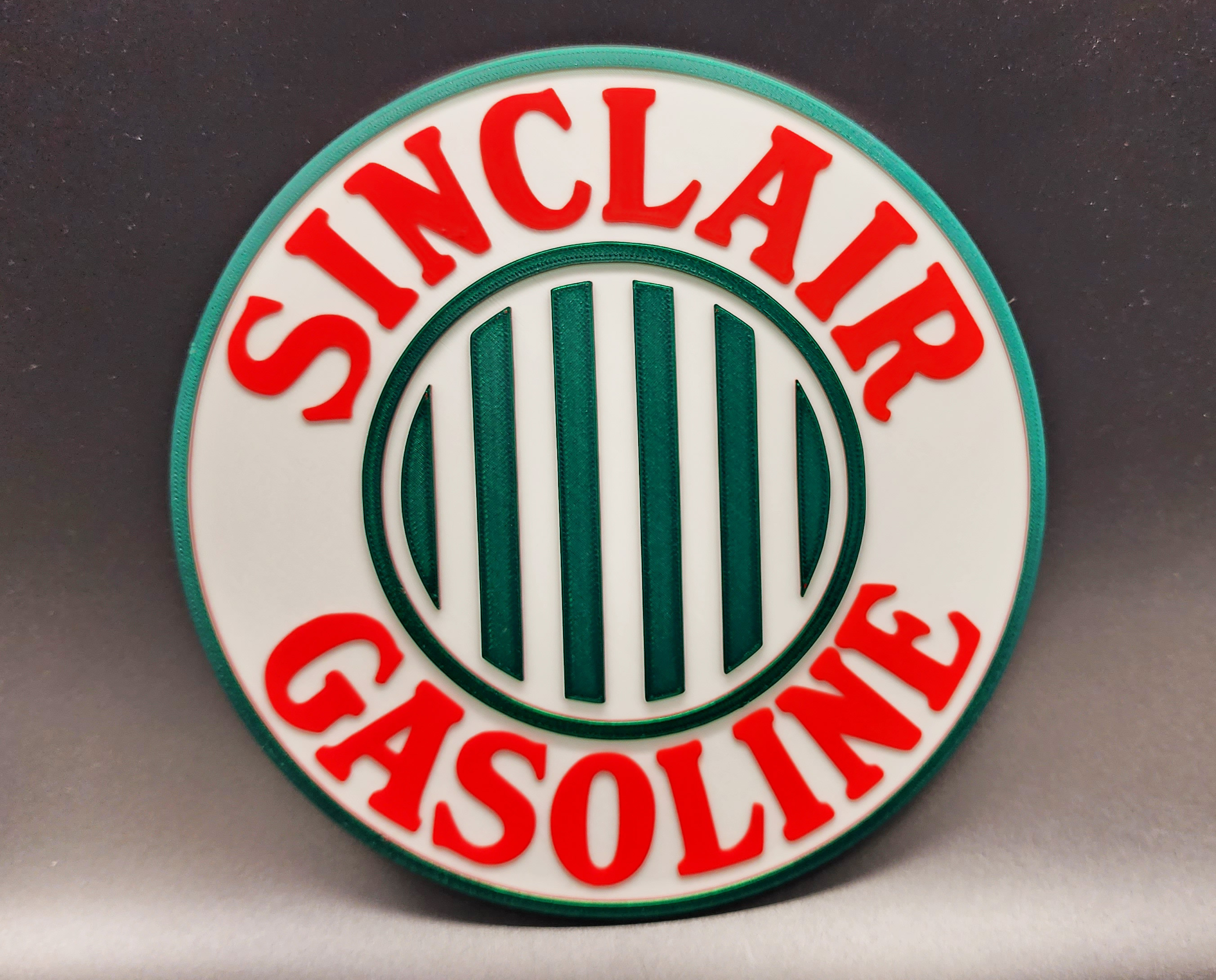 Vintage Sinclair Gasoline Sign 3 Colors by Triple G Workshop | Download ...