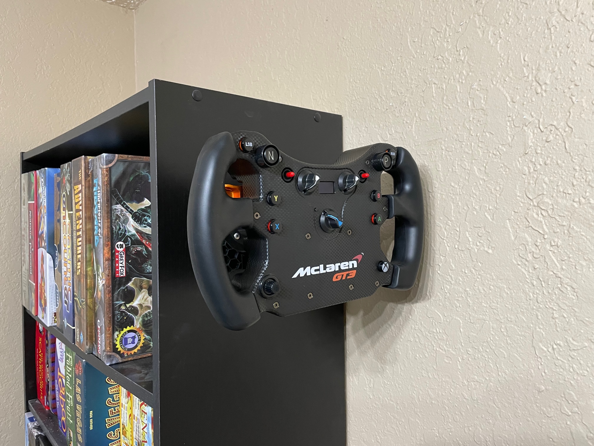 Fanatec Wheel Wall Mount and 8020 by bobby | Download free STL model ...