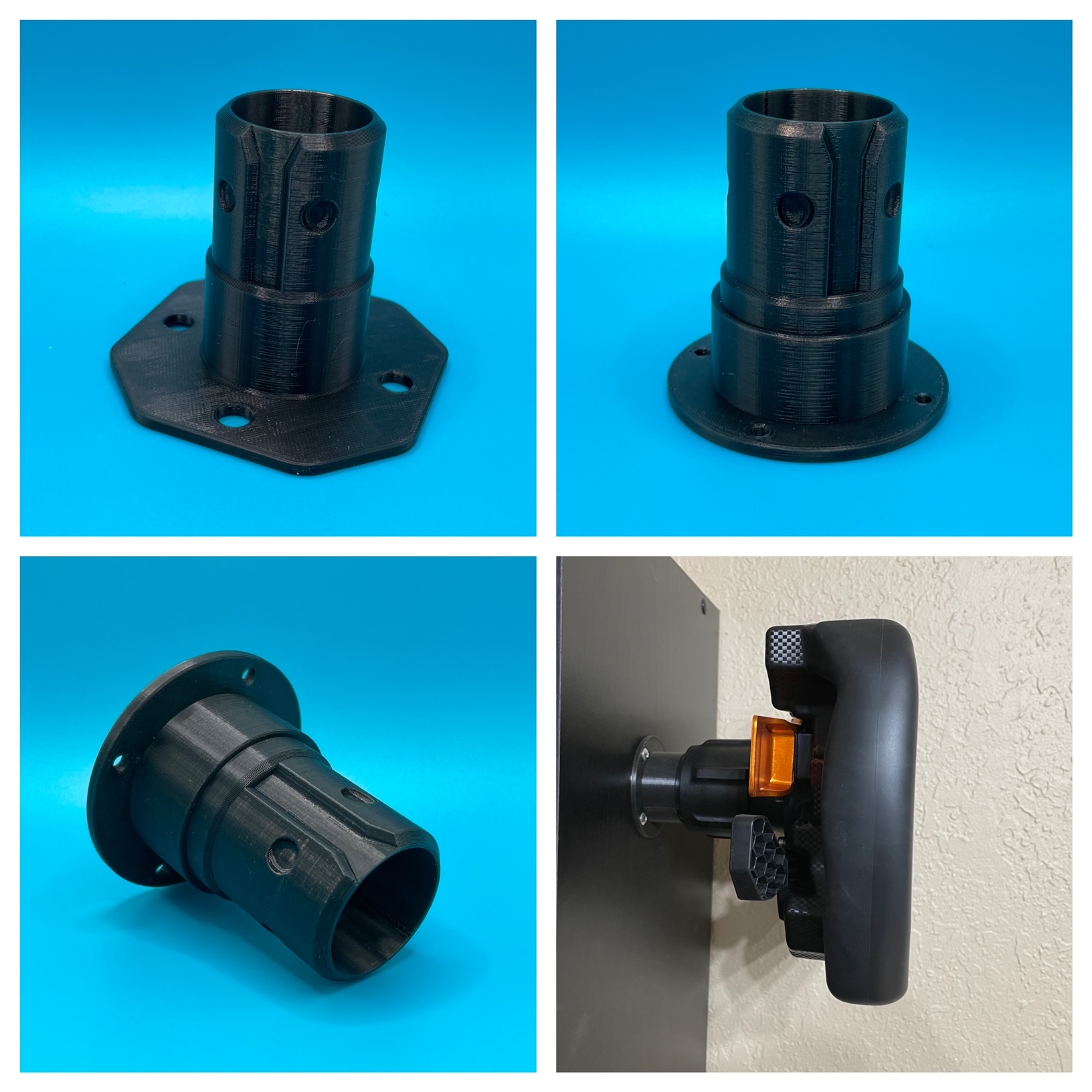 Fanatec Wheel Wall Mount and 8020 by bobby | Download free STL model ...