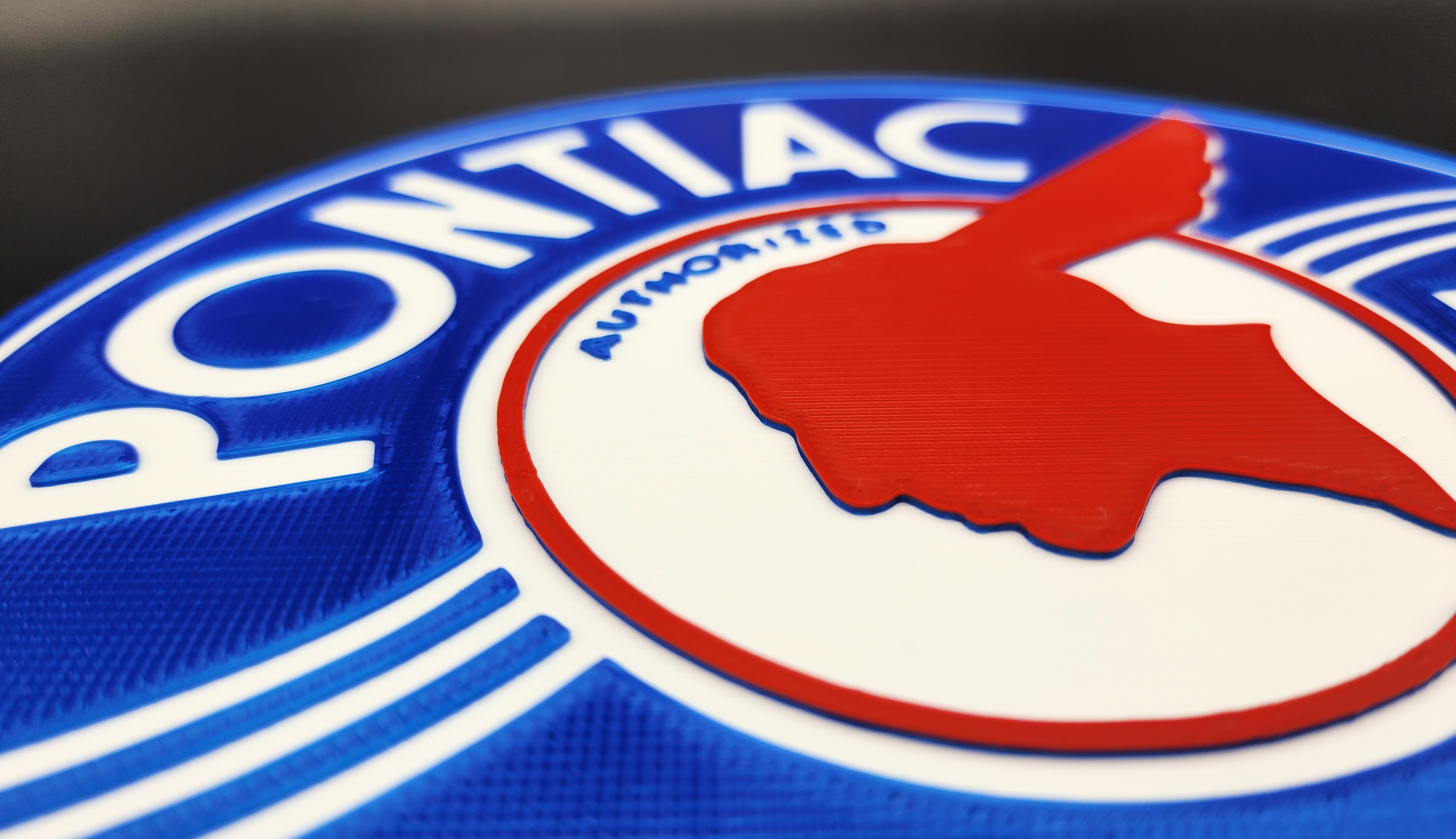 Vintage Pontiac Service Sign 3 Colors by Triple G Workshop | Download ...