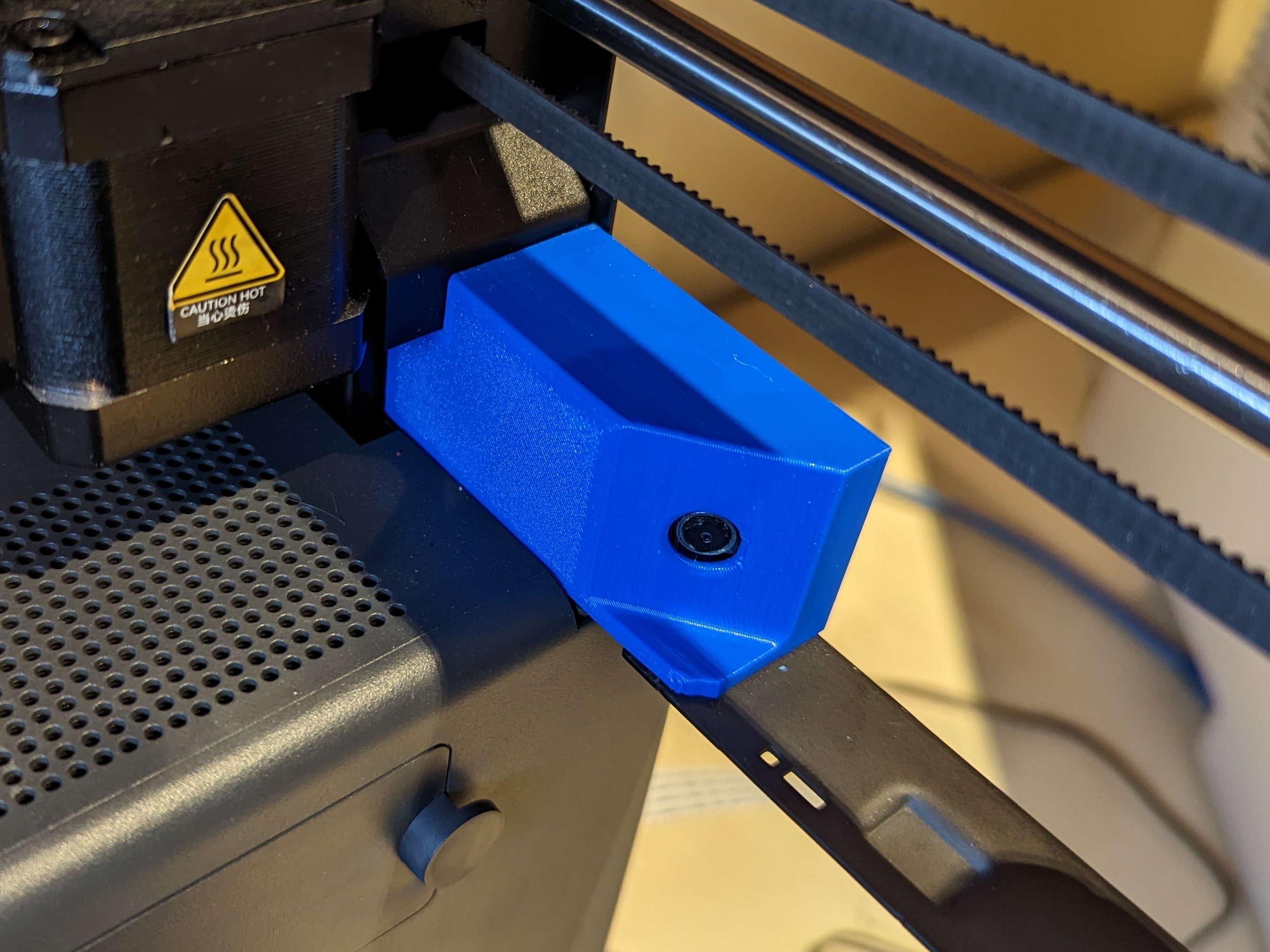 P1P Pi Camera Mount by Kavman | Download free STL model | Printables.com