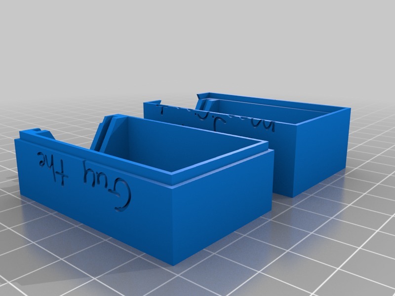 D&D Figurine Box by DouglasK | Download free STL model | Printables.com