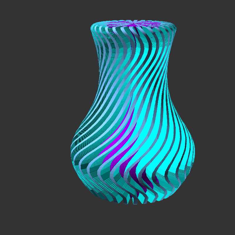 Wave Vase by Jack | Download free STL model | Printables.com